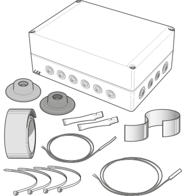VVM 225 dockas enkelt med luft/vatten värmepump | NIBE